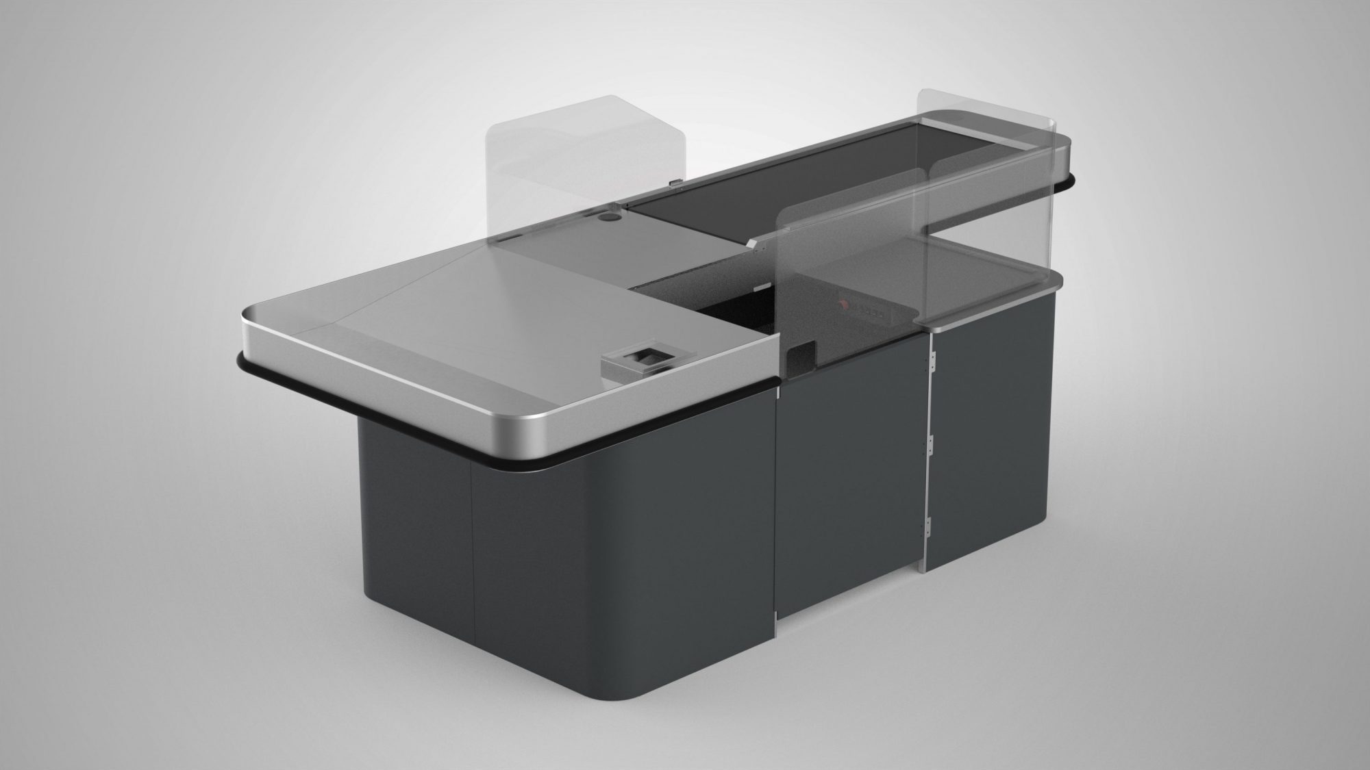 Belted Checkout Counter - POA - Retail Associates