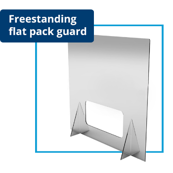 Perspex sneeze guards and cough guards now available - Retail Associates