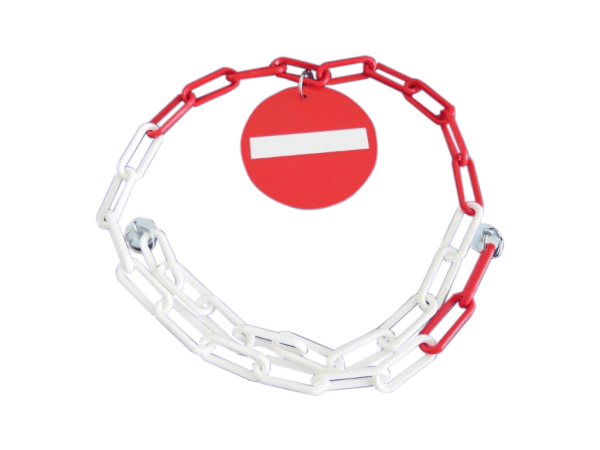No Entry Chain with Magnet Ends - Retail Associates